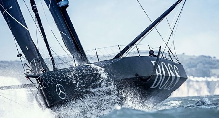 HUGO BOSS Racing Yacht All in Black Due to Functional Pigments Made by ...